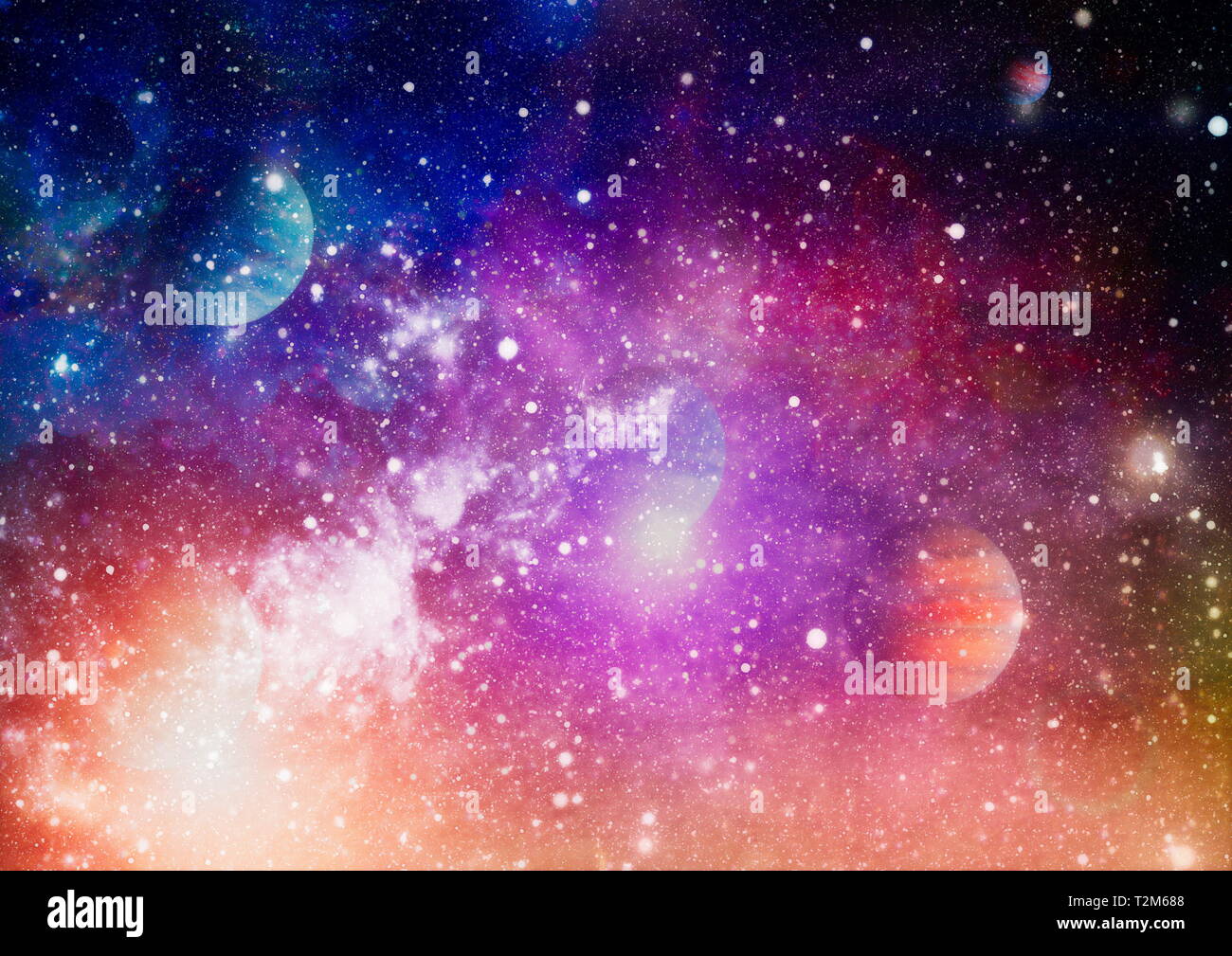 clouds of mist on bright colorful backgrounds. Elements of this image ...