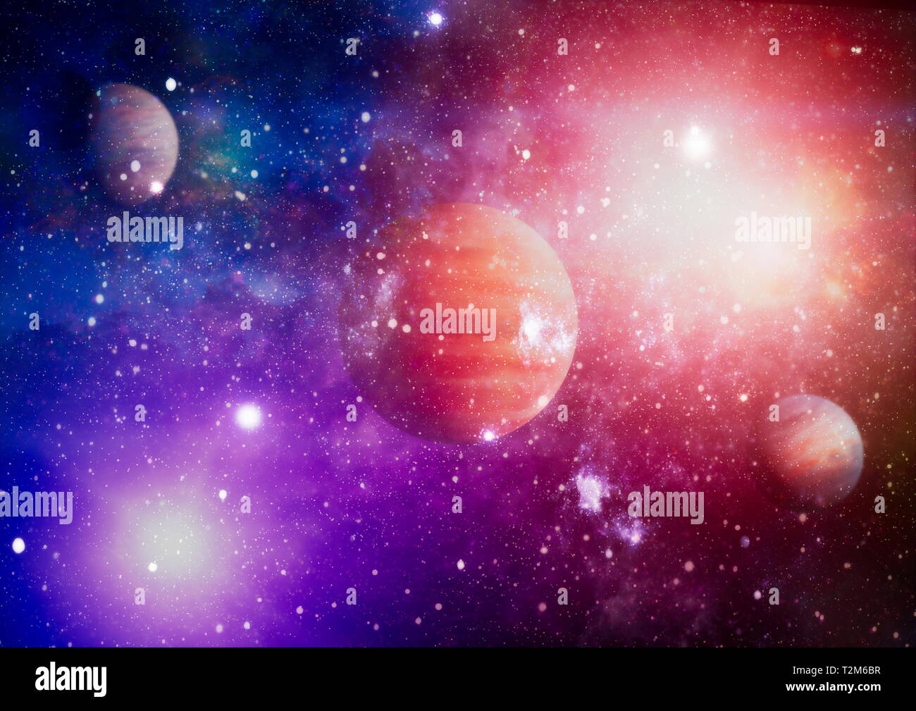 clouds of mist on bright colorful backgrounds. Elements of this image ...