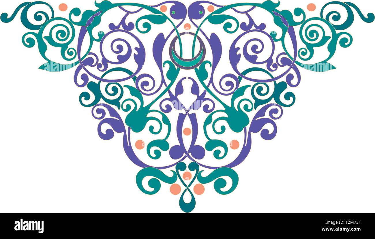 decoration abstract ornament illustration Stock Vector Image & Art - Alamy