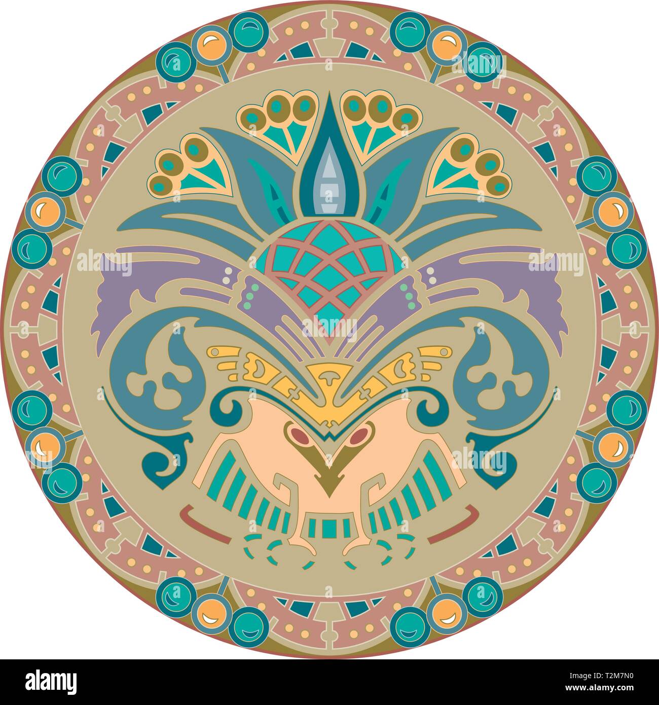 decoration abstract ornament illustration Stock Vector Image & Art - Alamy