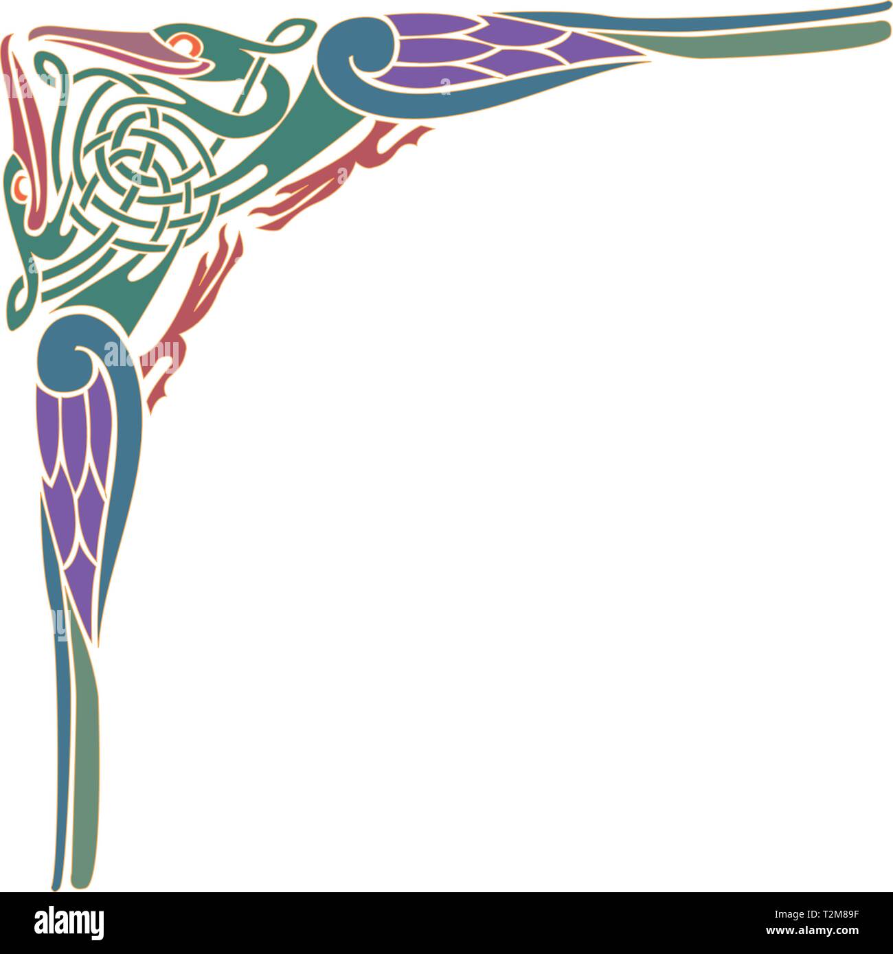 knot celtic pattern, isolated sketch symbols design for use in ...