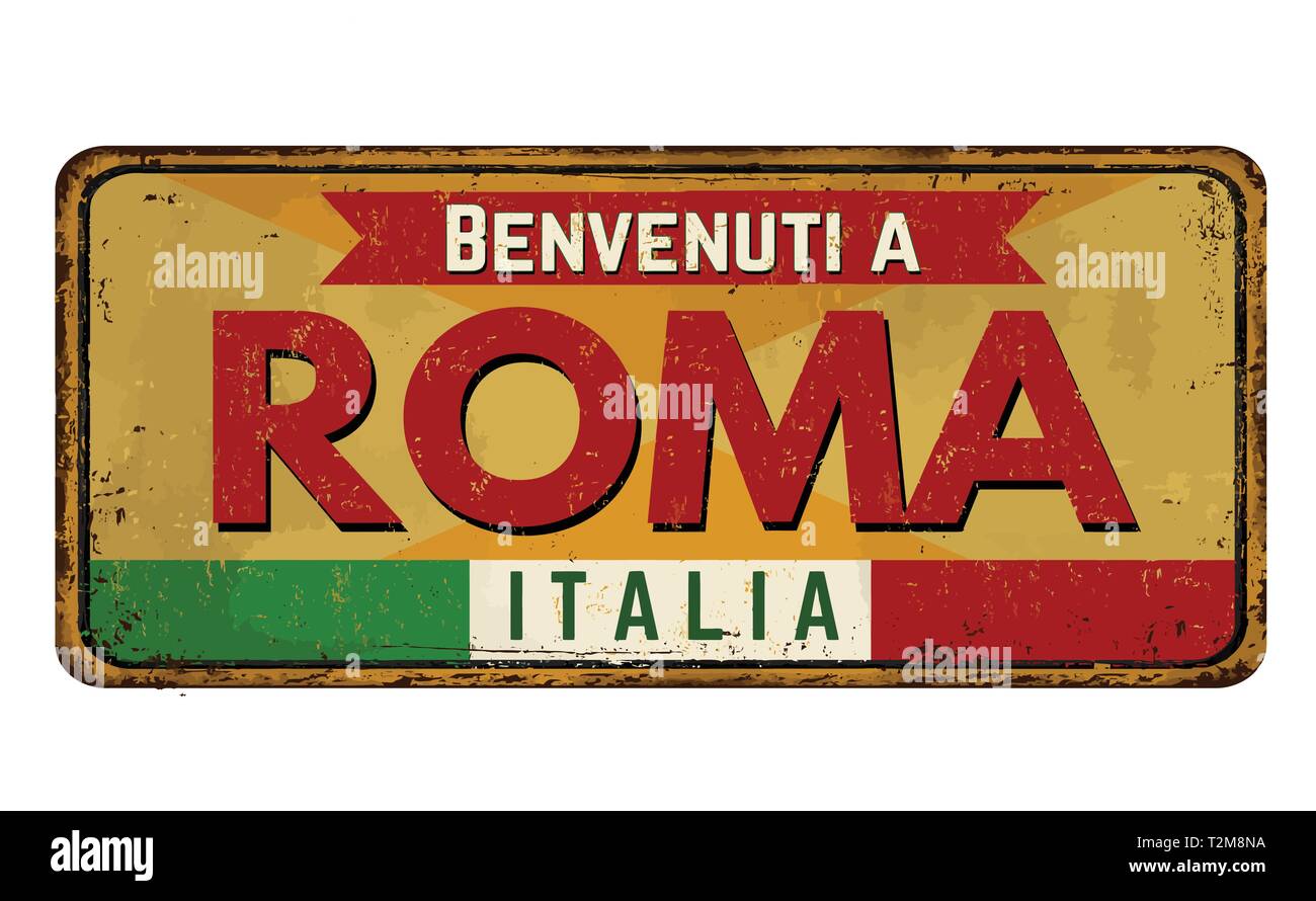 Roma plaque Stock Vector Images - Alamy