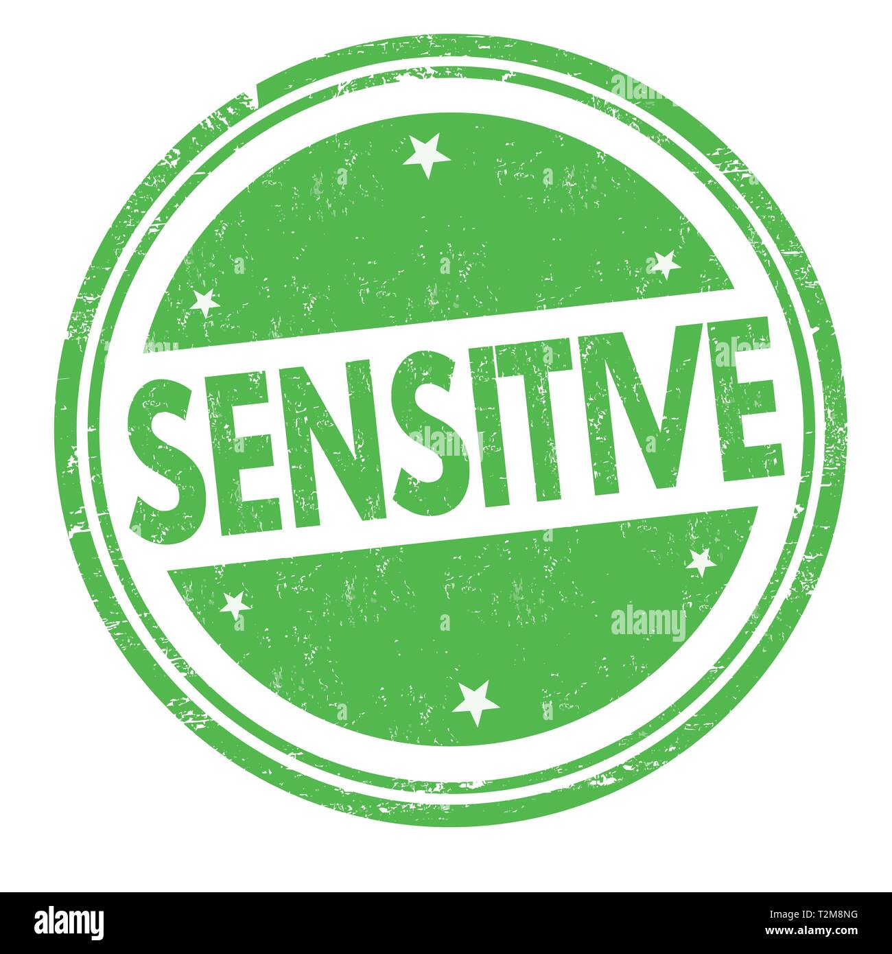 Sensitive skin icon vector vectors hi-res stock photography and images ...