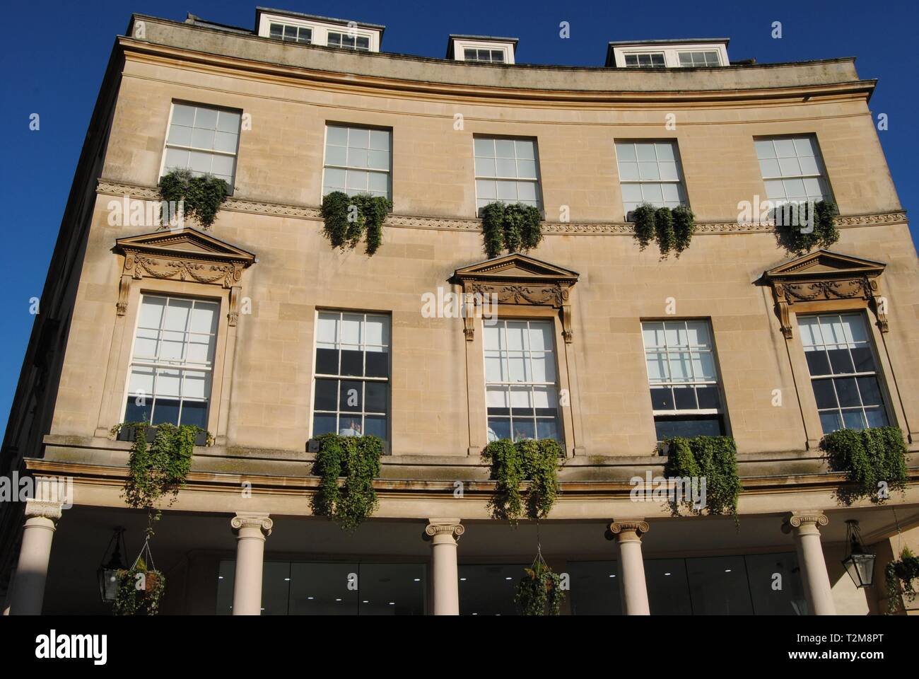 The beauty of the buildings of Bath, UK Stock Photo - Alamy