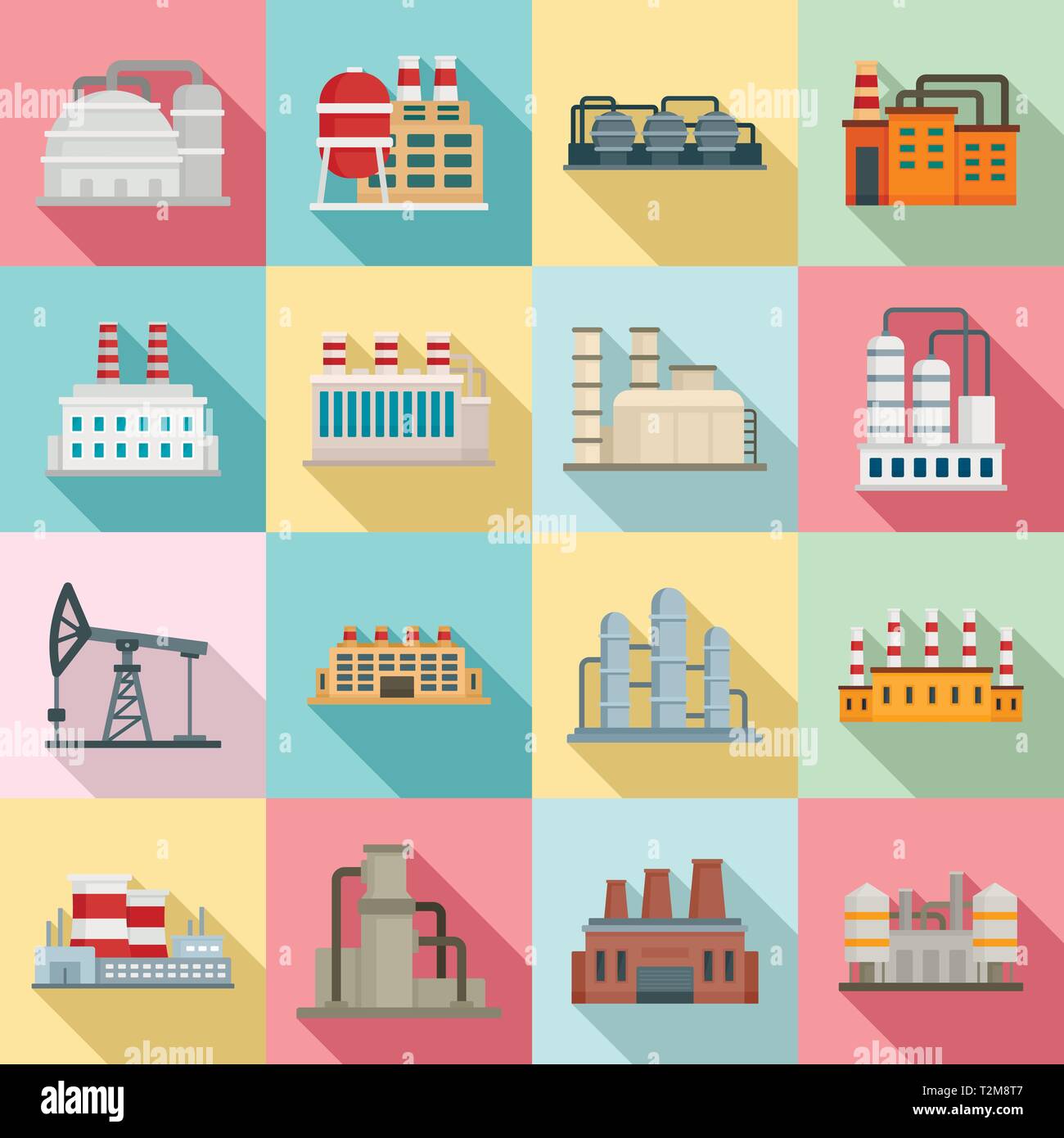 Oil terminals Stock Vector Images - Alamy