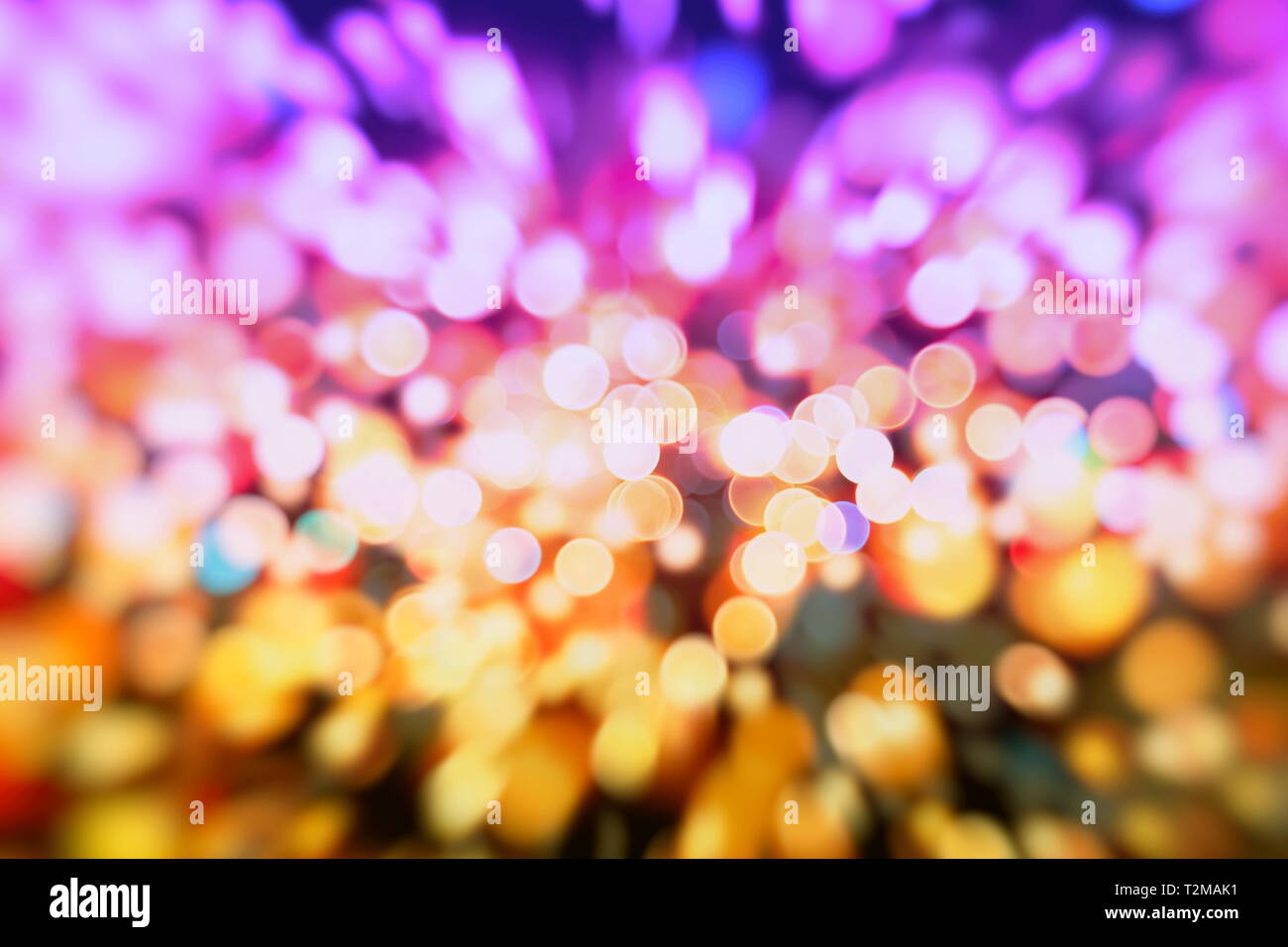 Christmas light background. Holiday glowing backdrop. Defocused ...