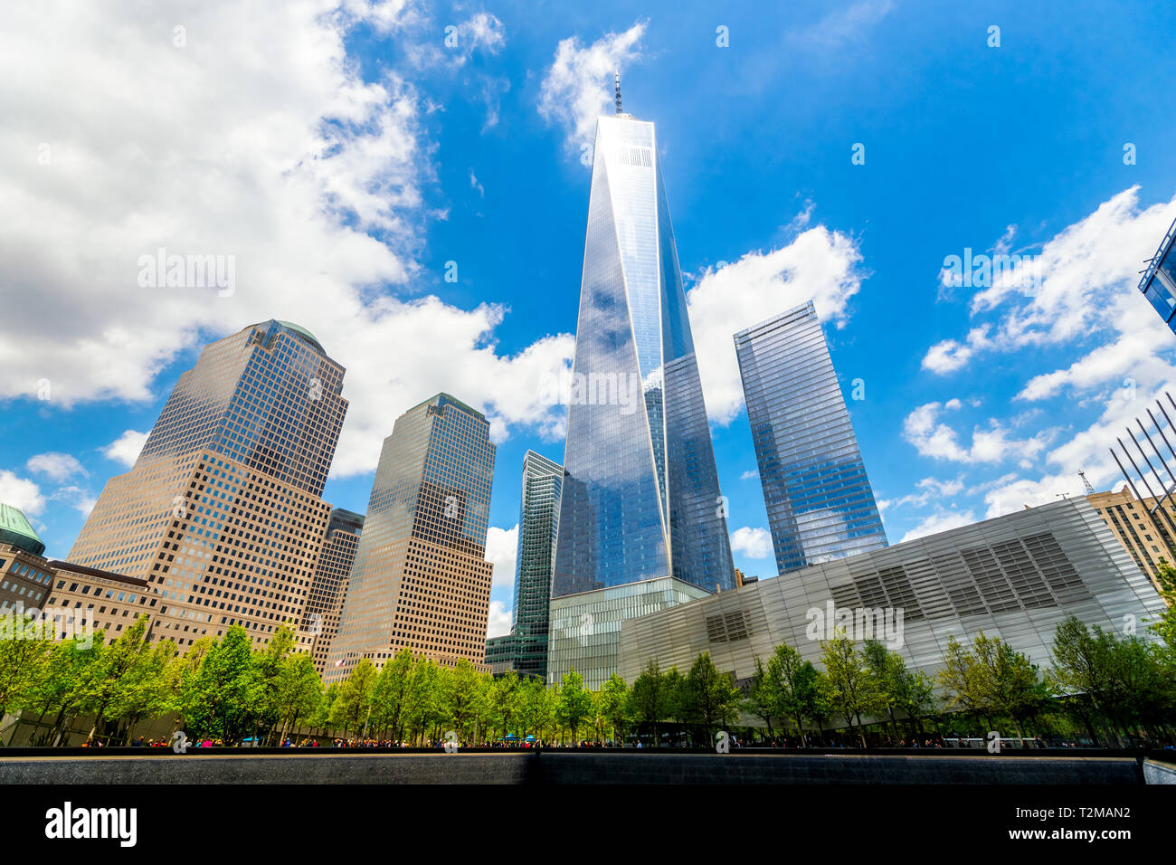 One World Center, Ground Zero, New York City, USA Stock Photo - Alamy