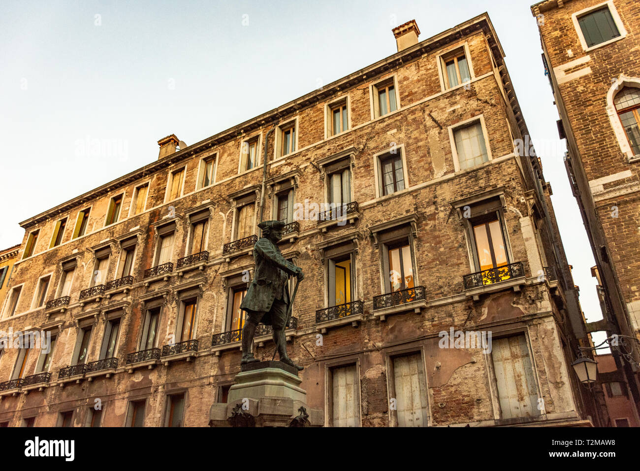 Italy, Venice, view of palace in typical Venetian style Stock Photo - Alamy