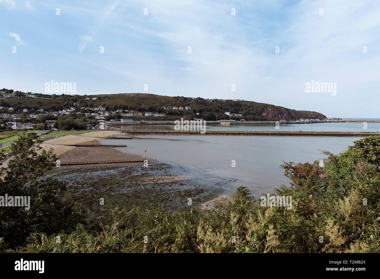 View of the Fishguard Bay and Goodwick as seen from Upper Fishguard ...