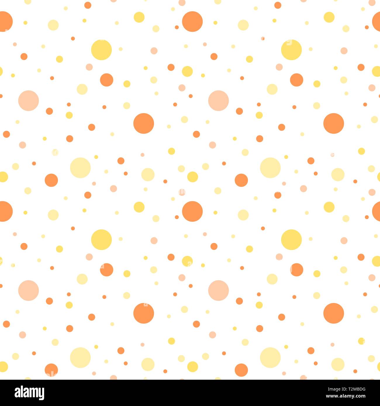 Polka dot background - seamless spots texture vector Stock Vector Image ...