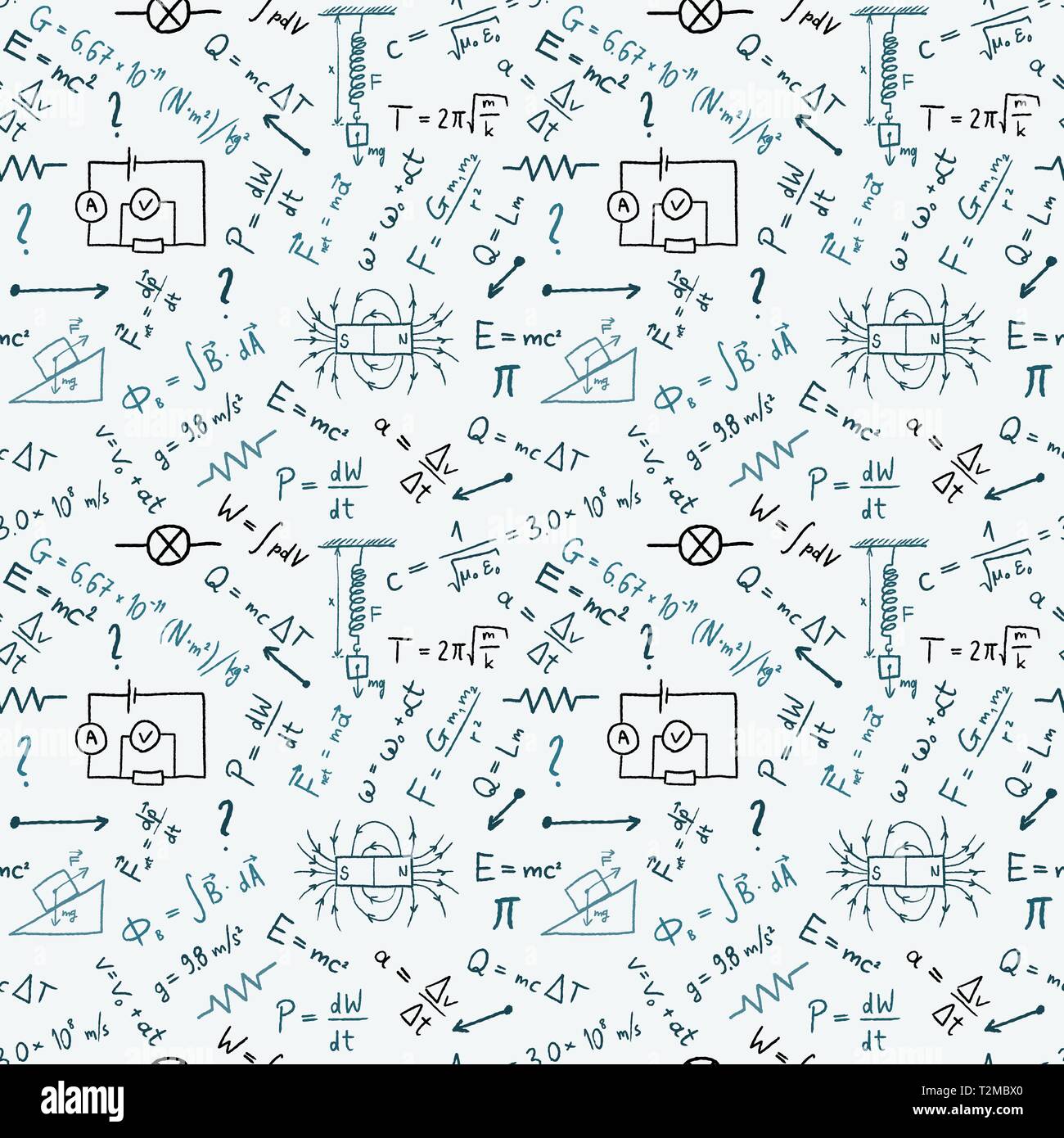 Physics Vector Background