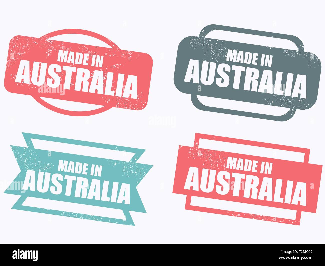 Made in australia vector Stock Vector Images - Alamy