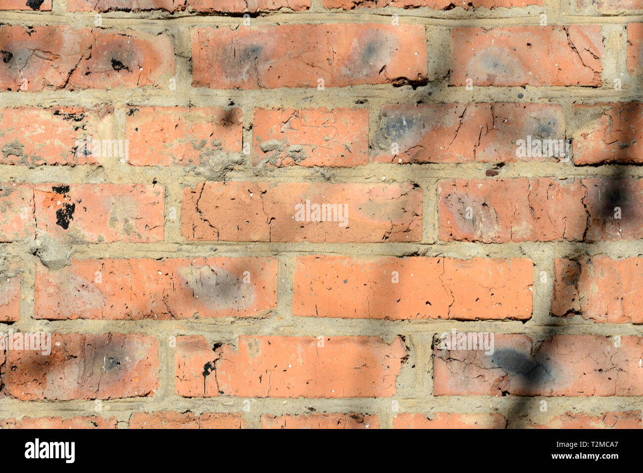 Shadows shadow brick wall hi-res stock photography and images - Alamy