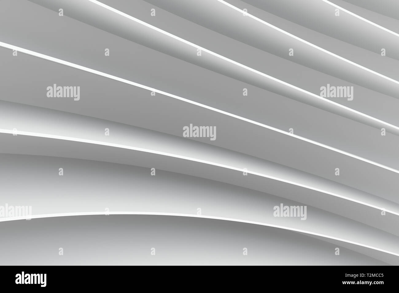 3d rendering, curve surface and texture background, computer digital ...