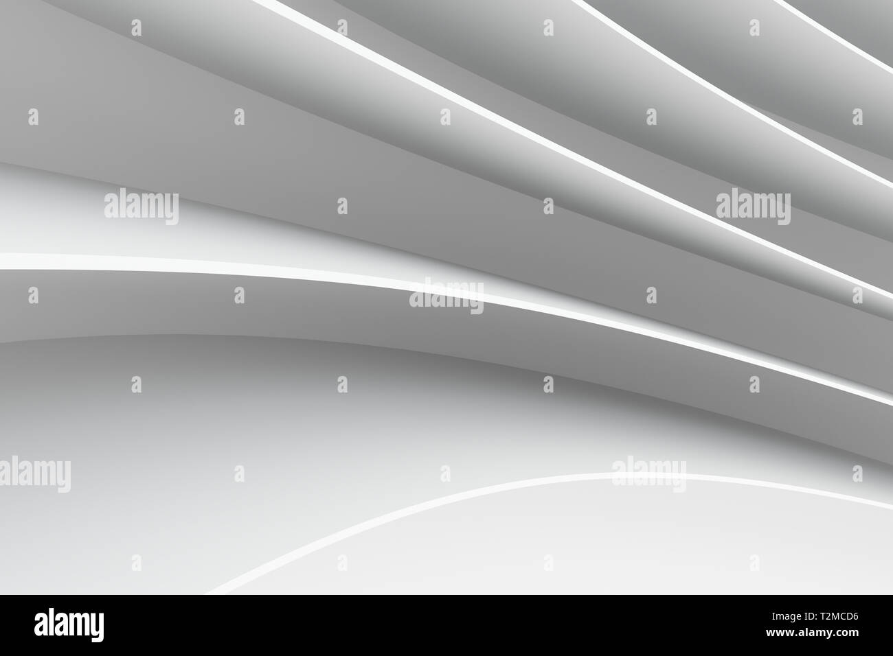 3d rendering, curve surface and texture background, computer digital ...