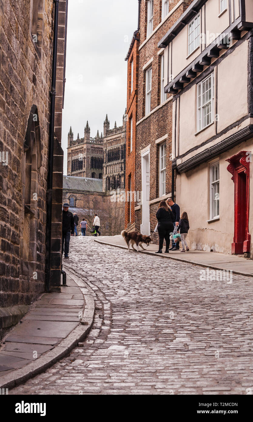 Cobbled Streets Durham City High Resolution Stock Photography and ...