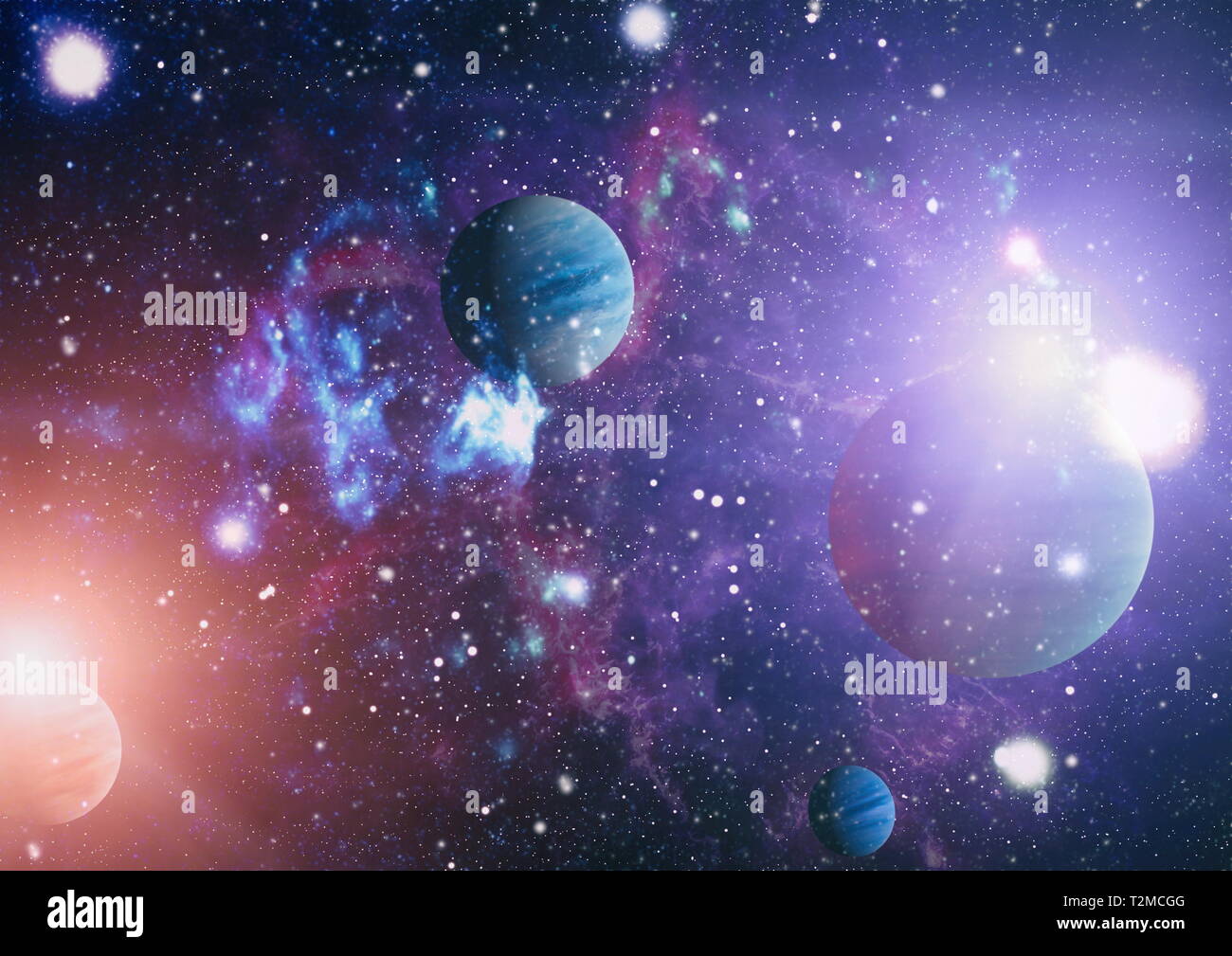 High quality space background. Elements of this image furnished by NASA ...