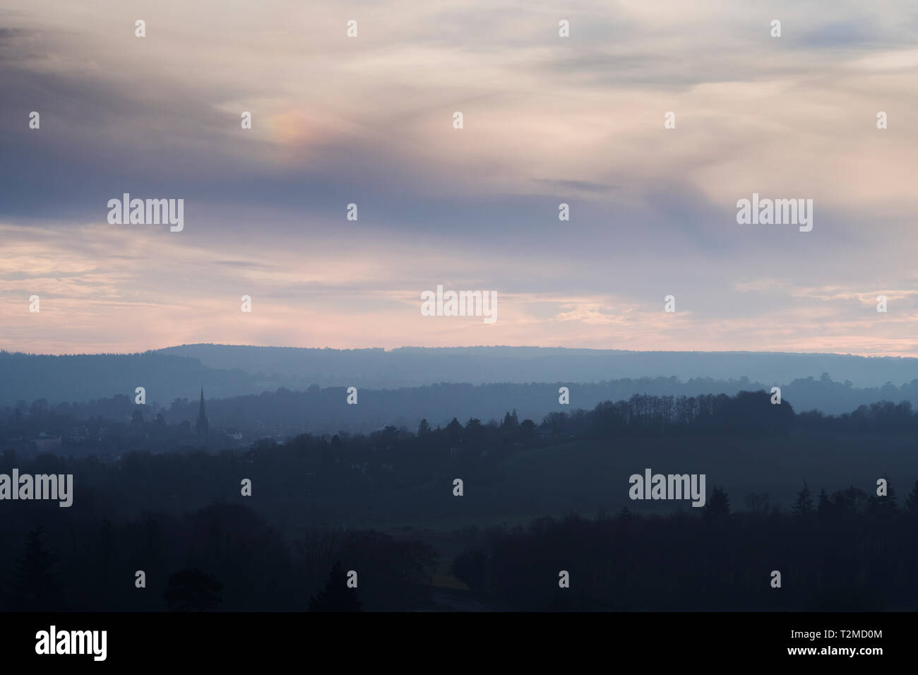 Surrey hills hi-res stock photography and images - Alamy