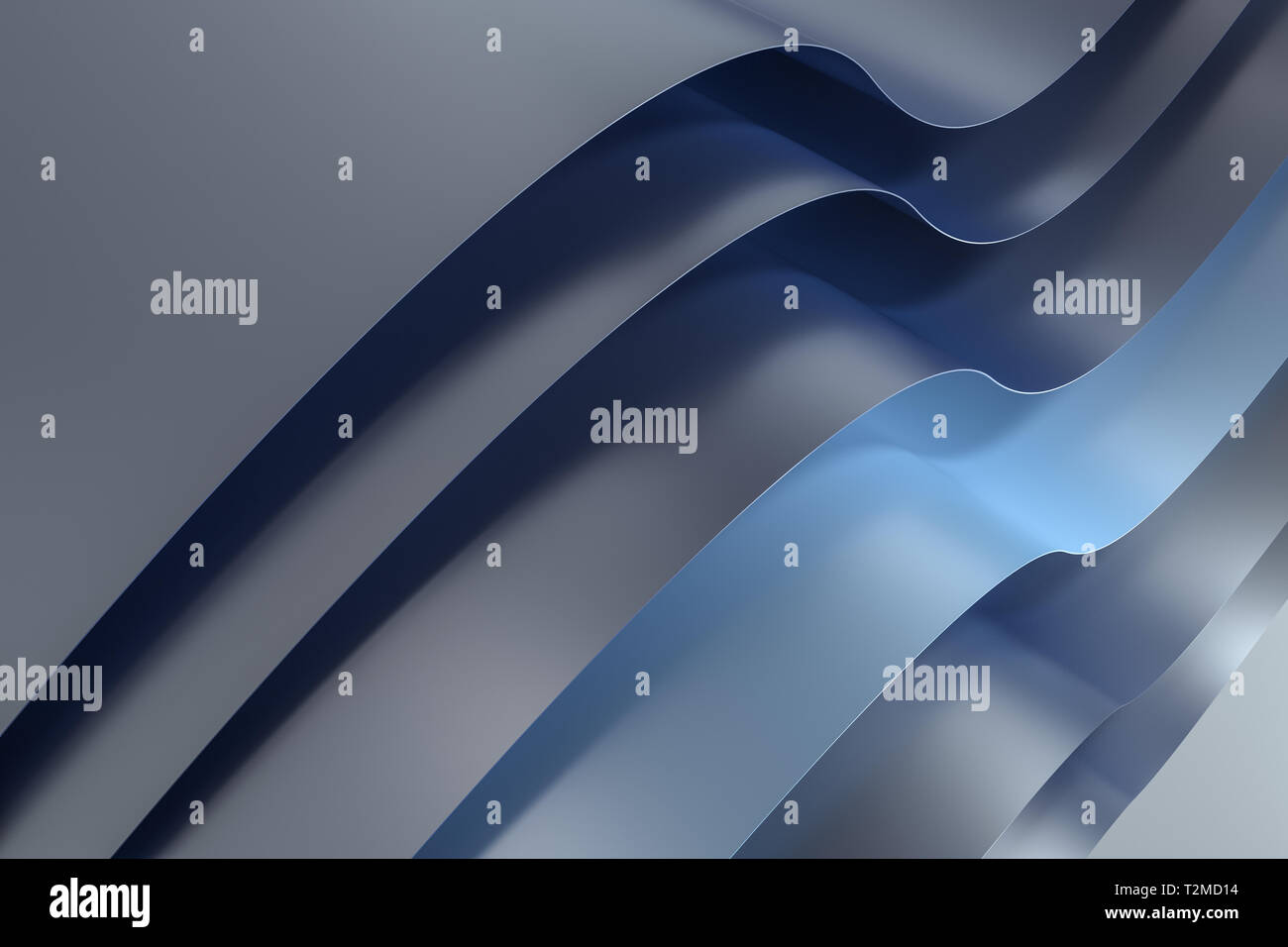 3d rendering, curve surface and texture background, computer digital ...