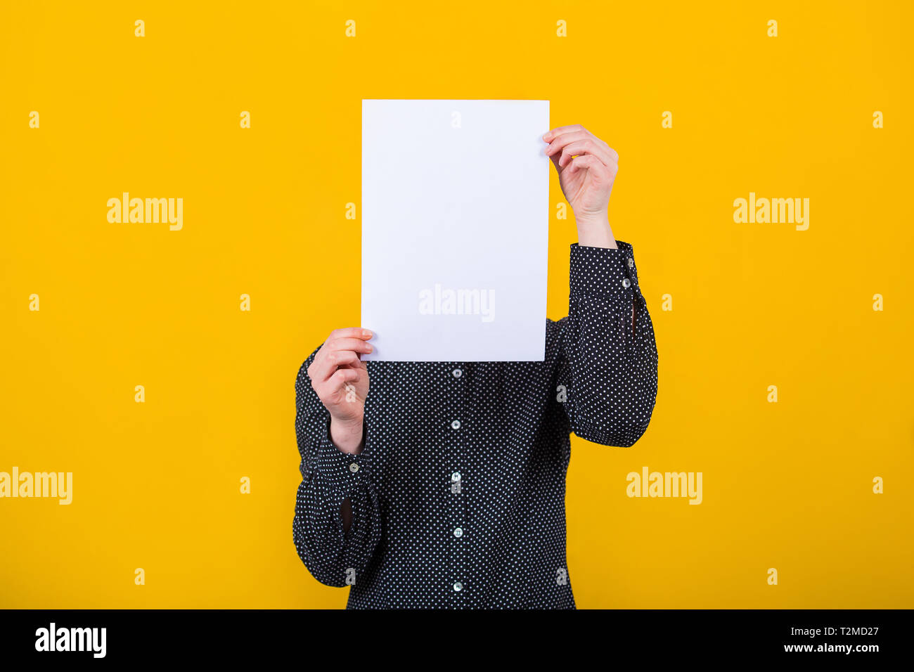 Female hidden identity business hi-res stock photography and images - Alamy