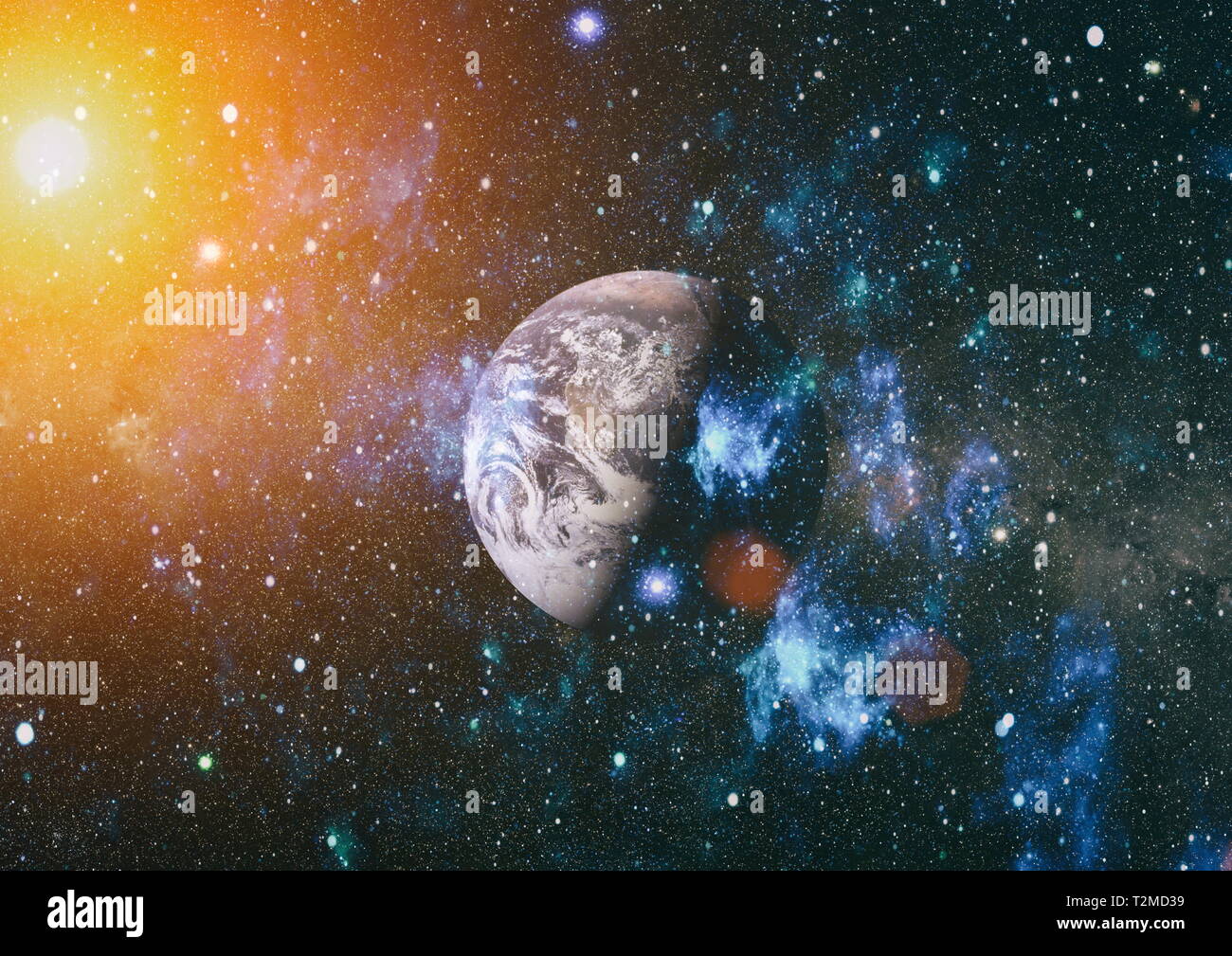 Deep space. High definition star field background Stock Photo - Alamy