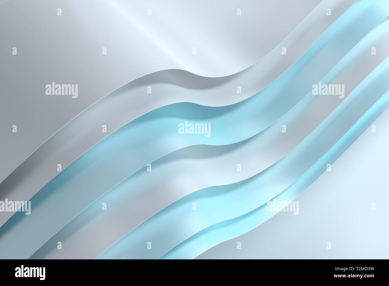3d rendering, curve surface and texture background, computer digital ...