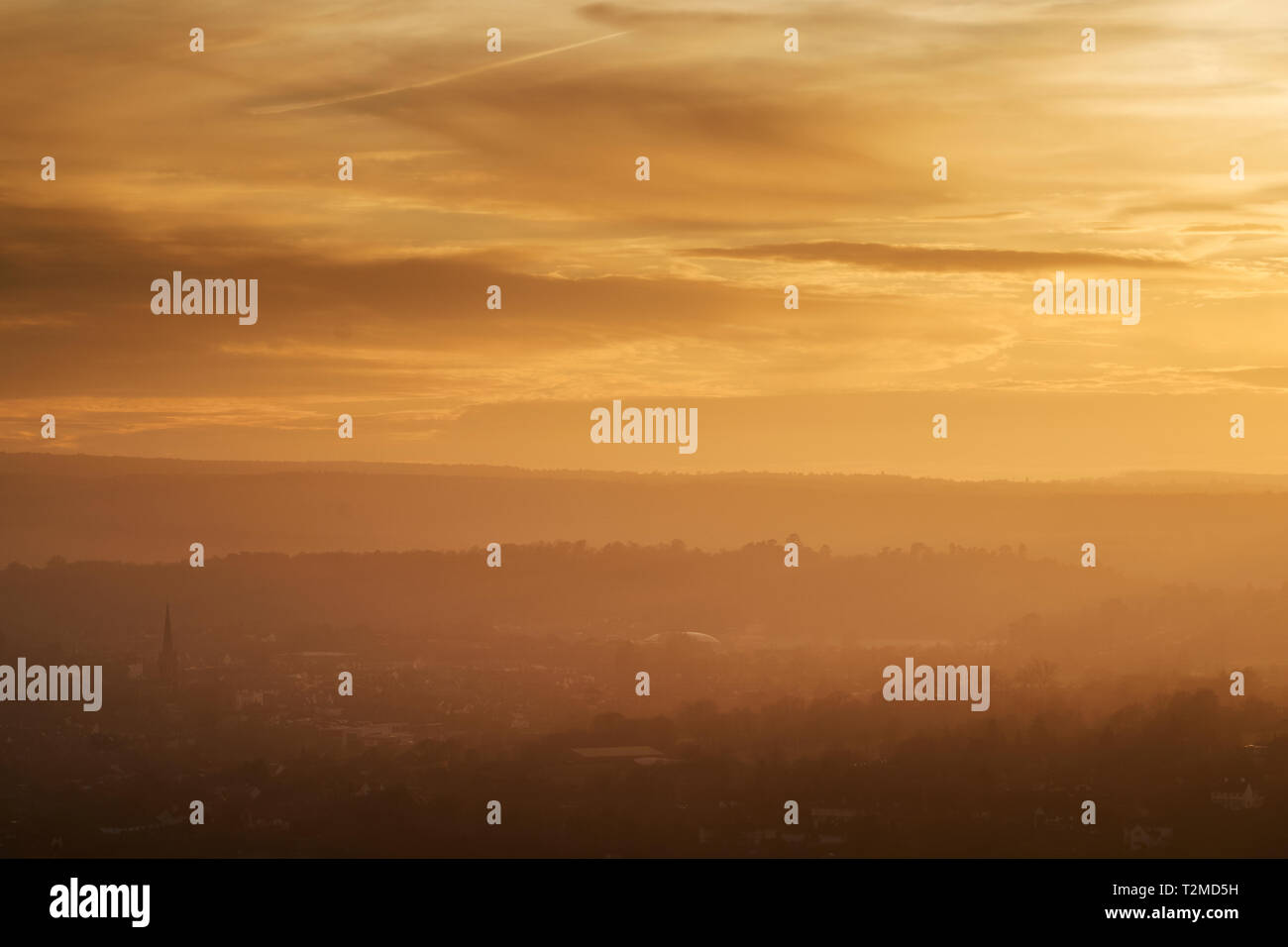 View of surrey hills hi-res stock photography and images - Alamy