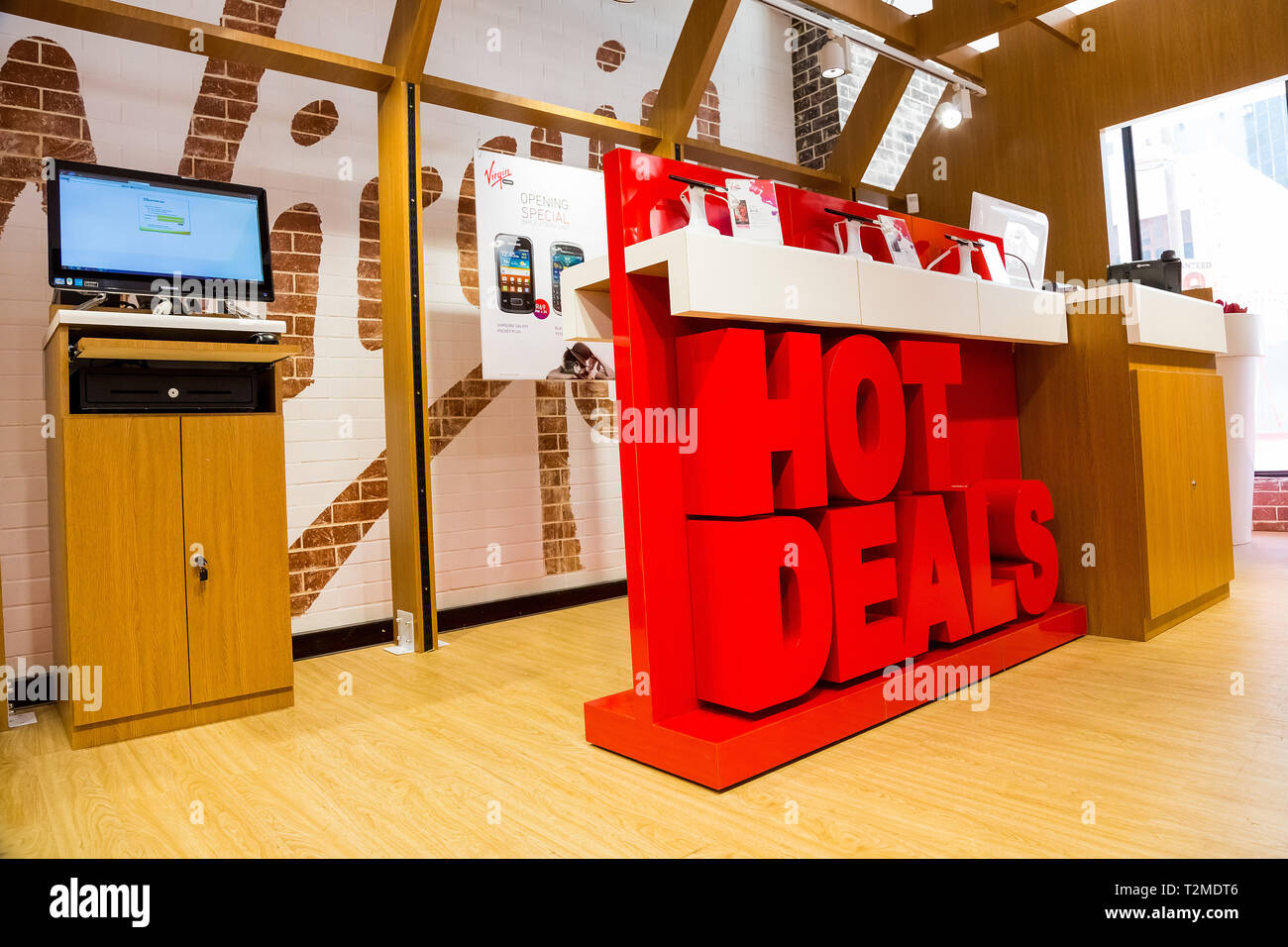 Johannesburg, South Africa - October 03 2013: Inside Interior of a ...