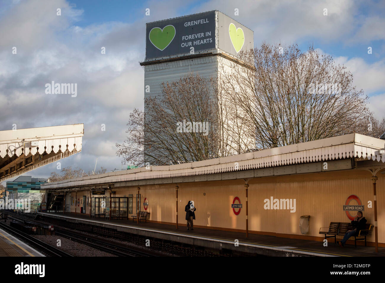 Latimer road tube station hi-res stock photography and images - Alamy