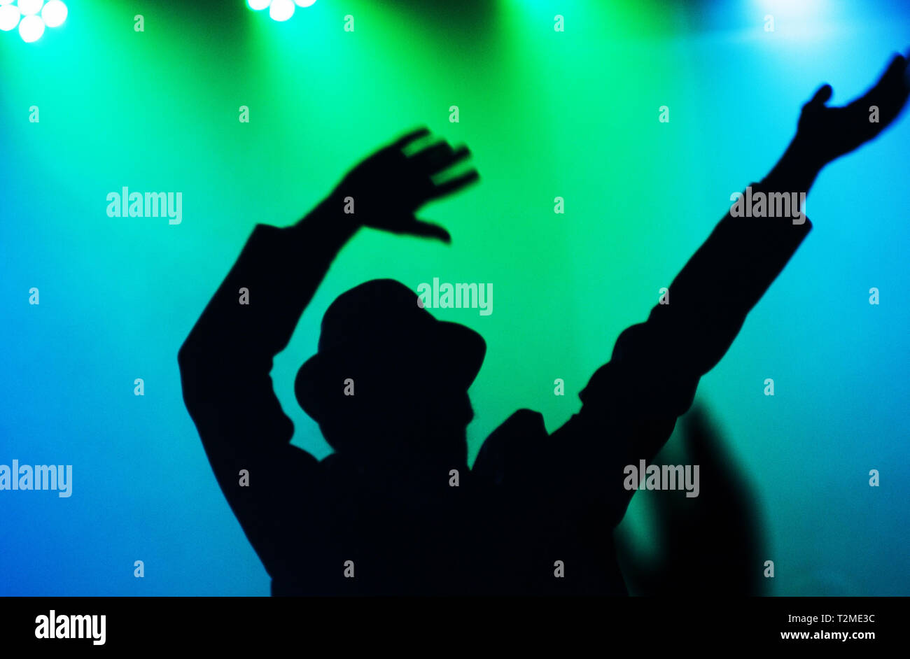 people having a good time at a concert Stock Photo - Alamy