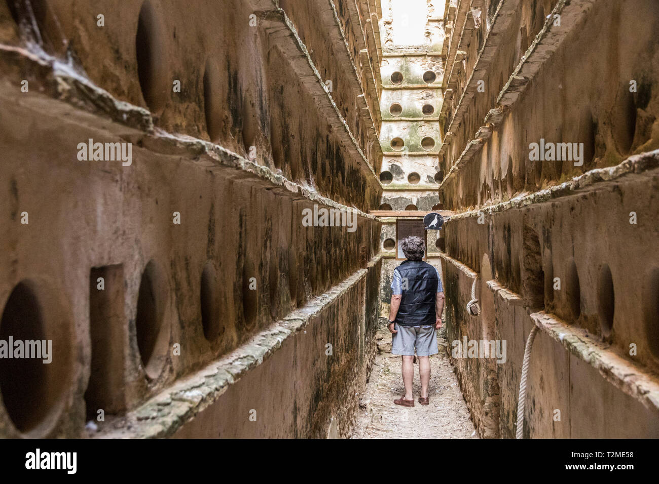 Barbate, Spain. The Palomar de la Brena, largest dovecote in the world ...