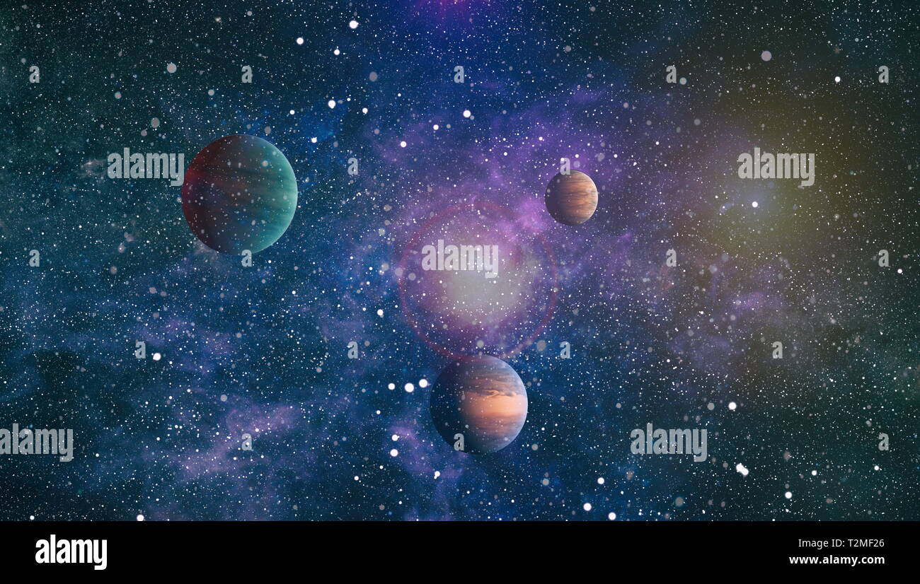 Universe concept background. Elements of this image furnished by NASA ...