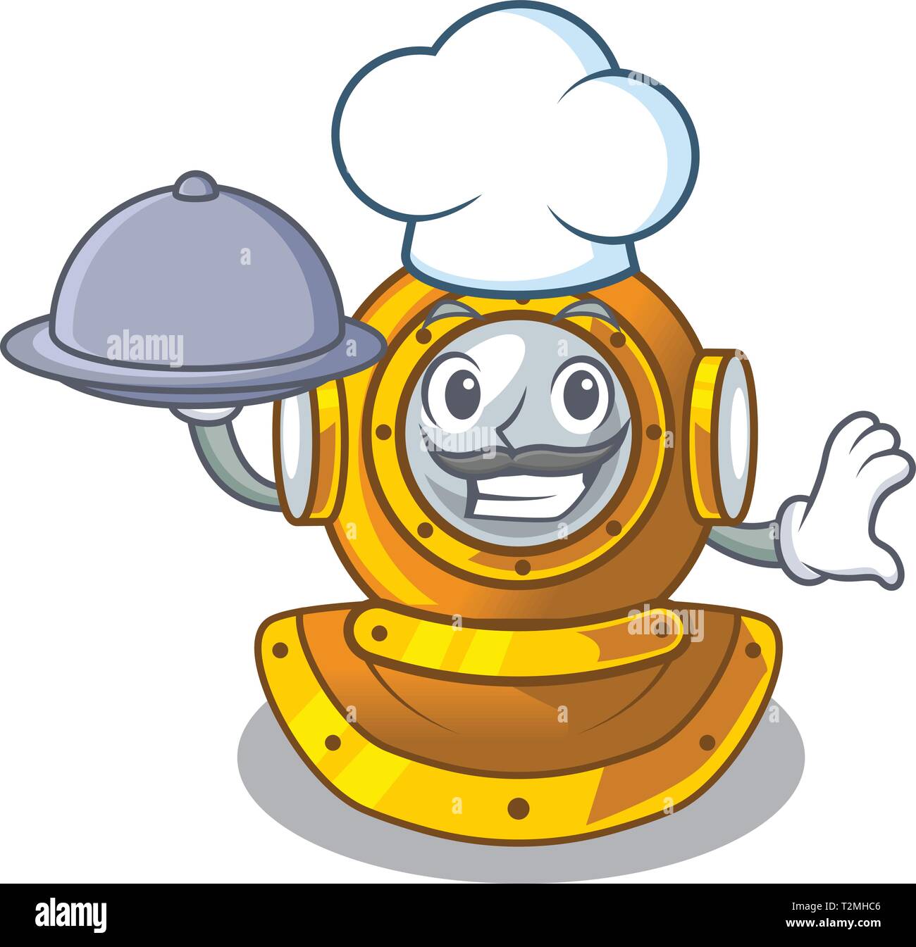 Diver cook Stock Vector Images - Alamy
