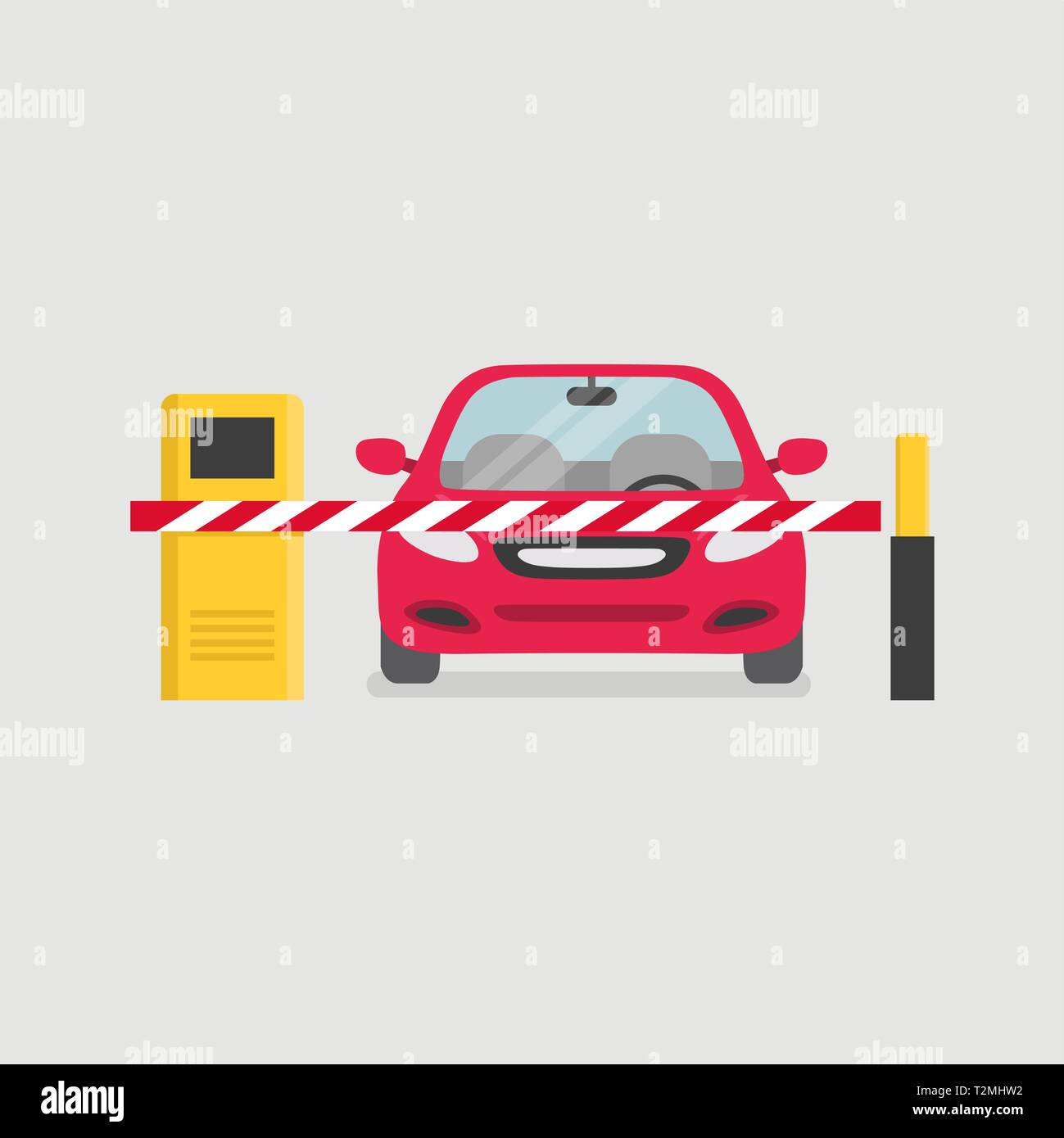 Parking ticket machine Stock Vector Images - Alamy
