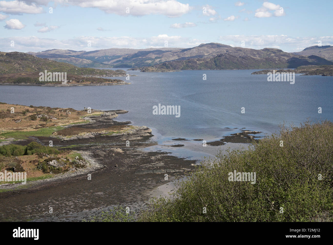 Loch Sunart Highland Region Scotland Stock Photo - Alamy