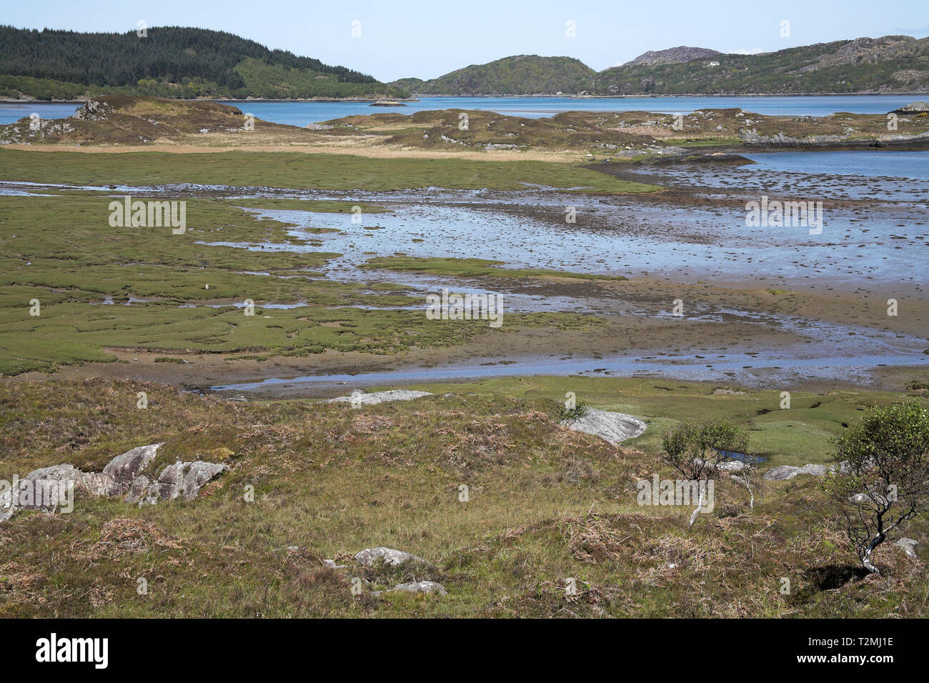 Kentra Bay Ardnamurchan Highland Region Scotland Stock Photo - Alamy