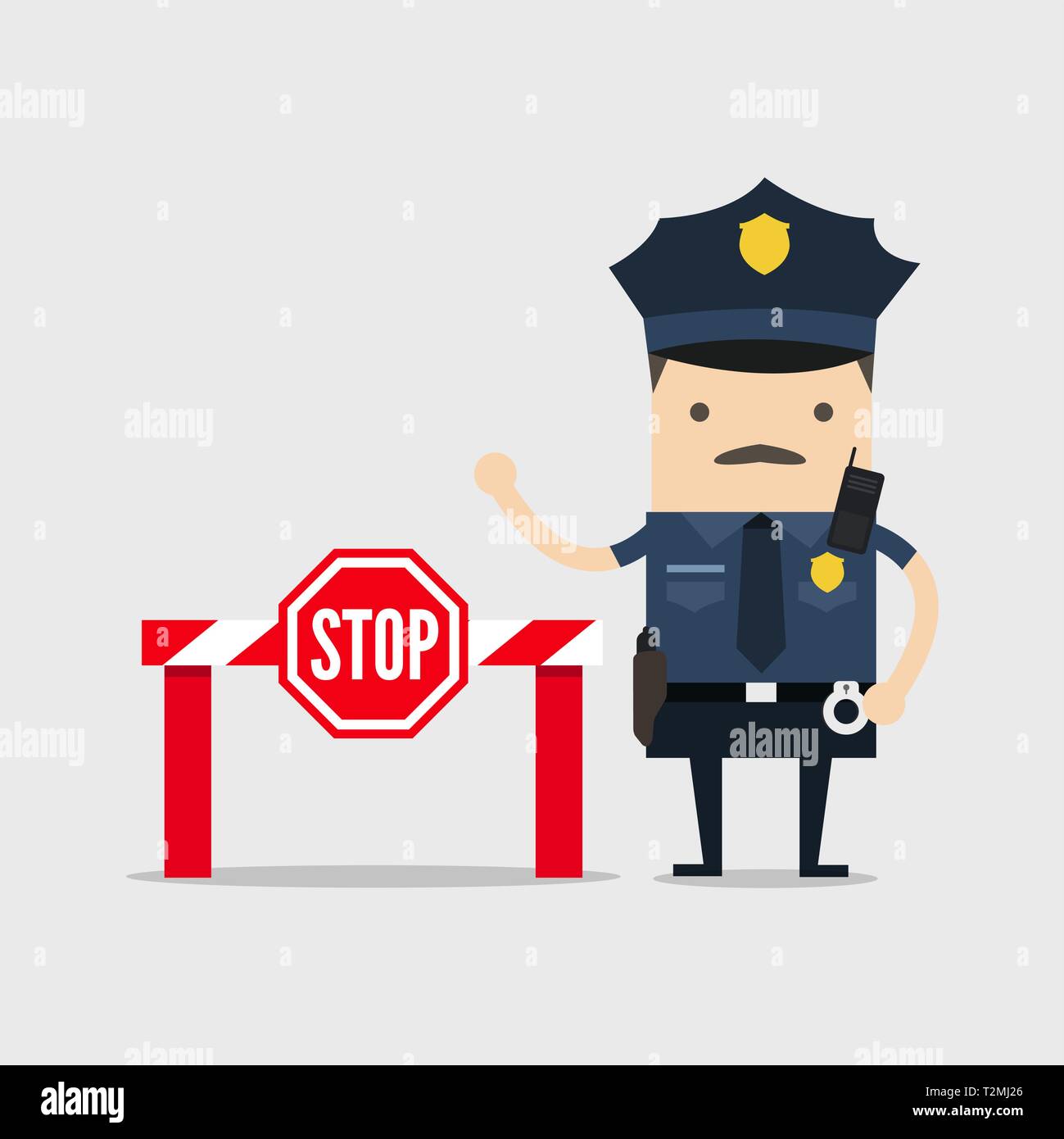 Policeman Sign