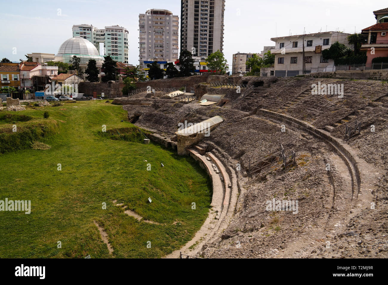 Roman amphitheater albania hi-res stock photography and images - Alamy