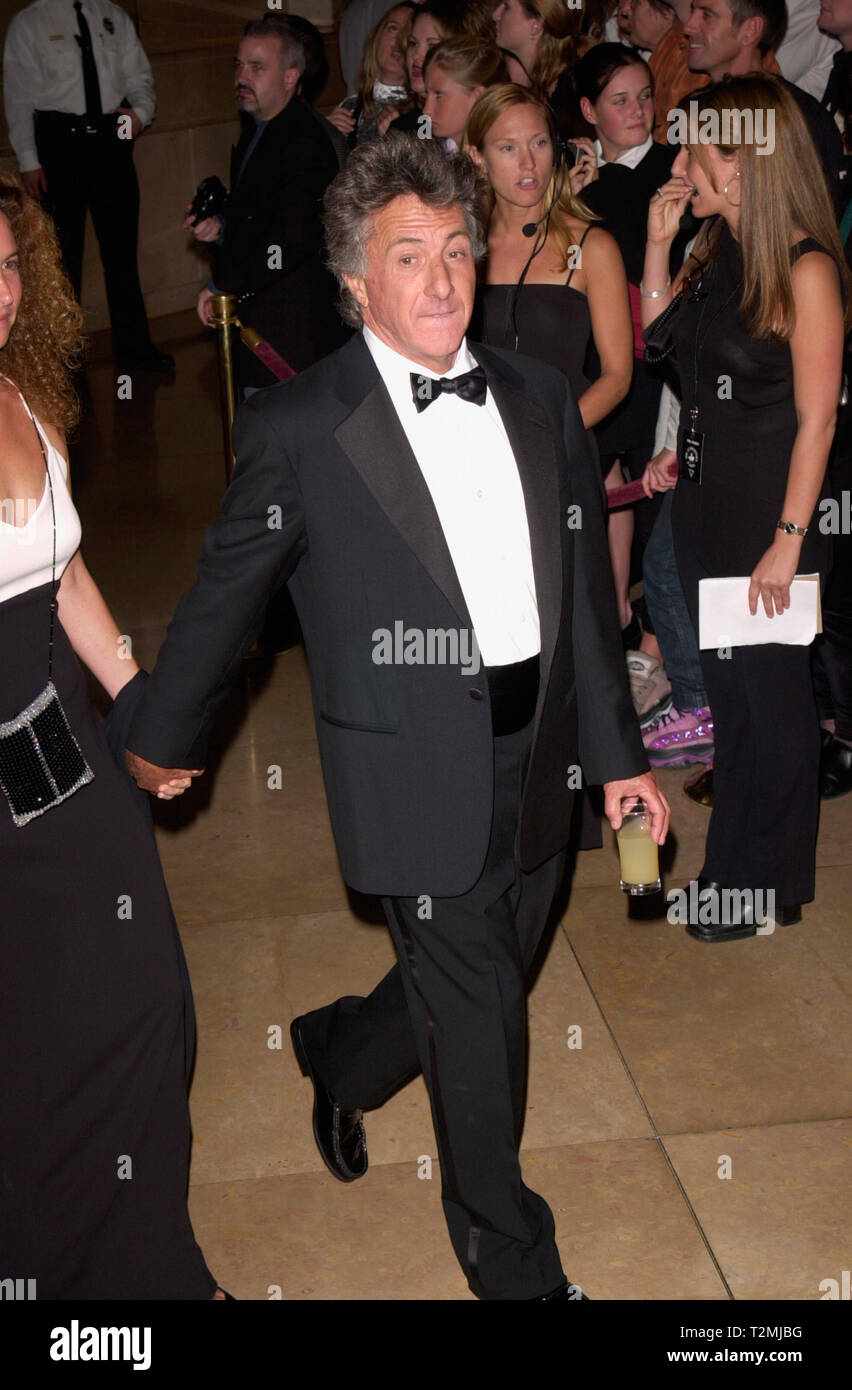 LOS ANGELES, CA. October 28, 2000: Actor Dustin Hoffman at the Carousel ...