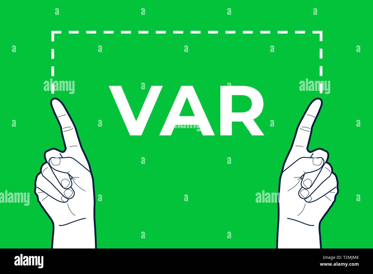 Var check Stock Vector Images - Alamy