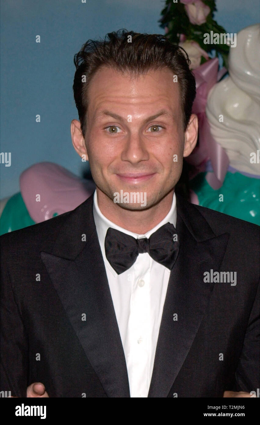 LOS ANGELES, CA. October 28, 2000: Actor Christian Slater at the ...