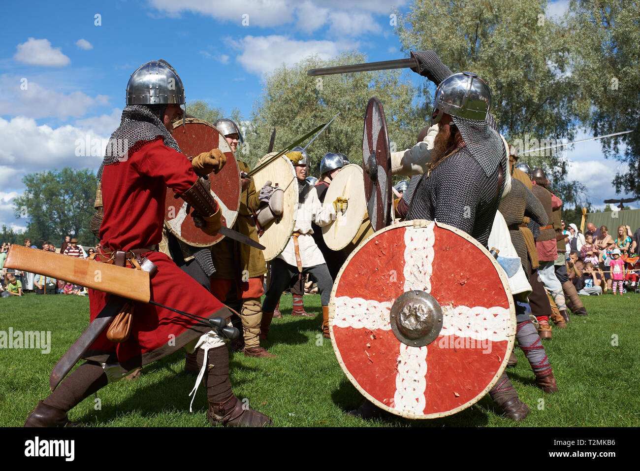 Viking period swords hi-res stock photography and images - Alamy