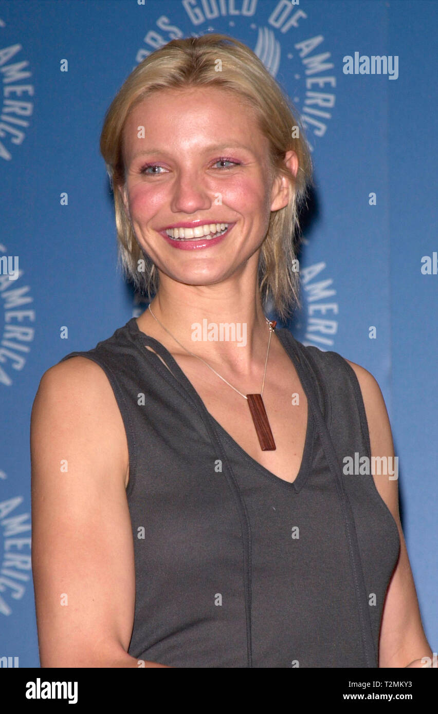 LOS ANGELES, CA. March 11, 2000: Actress Cameron Diaz at the Directors ...