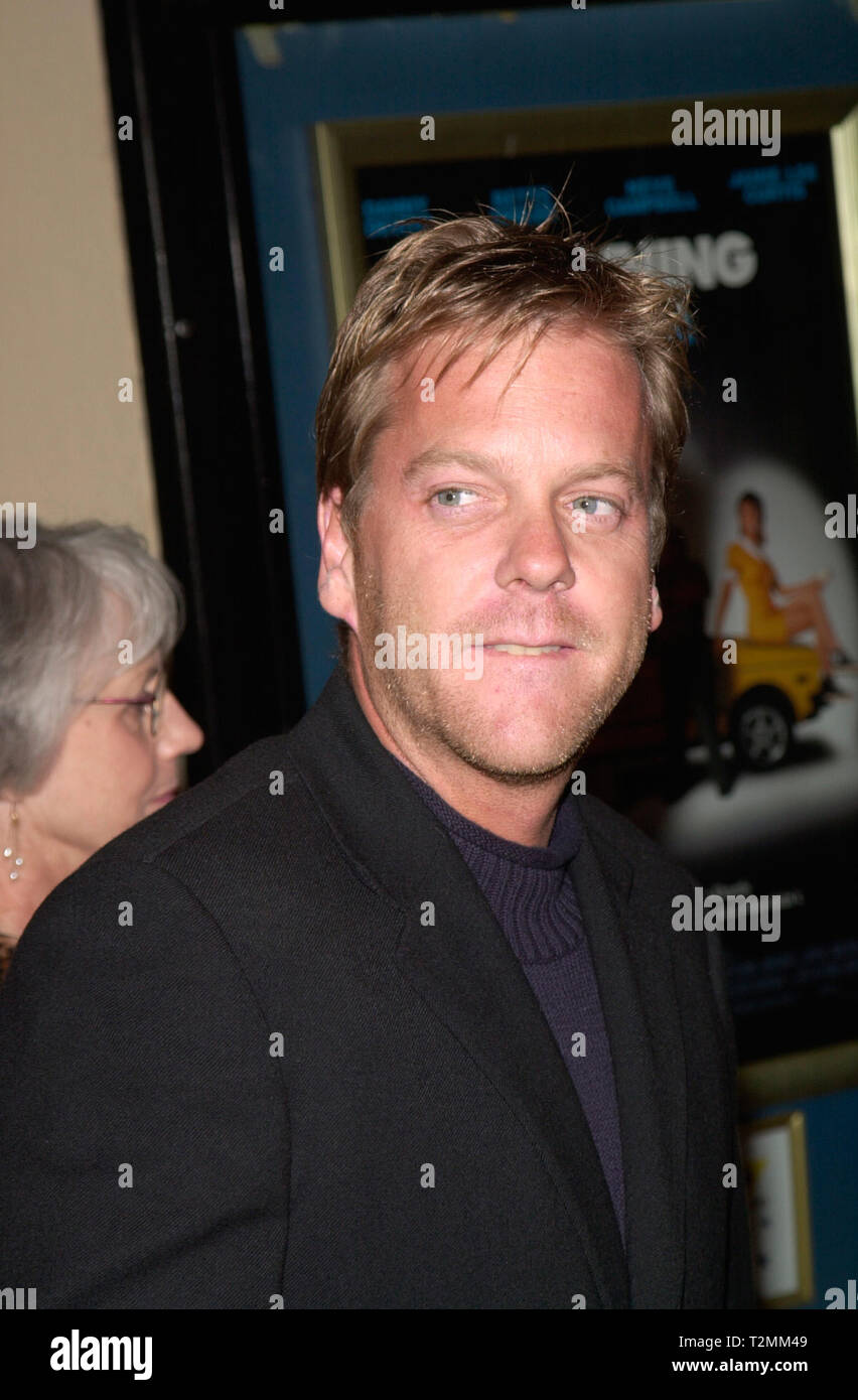 LOS ANGELES, CA. February 28, 2000: Actor Kiefer Sutherland at the ...