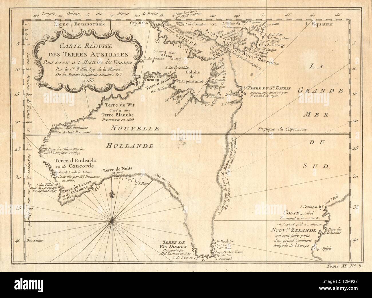 18th century map cook hi-res stock photography and images - Alamy