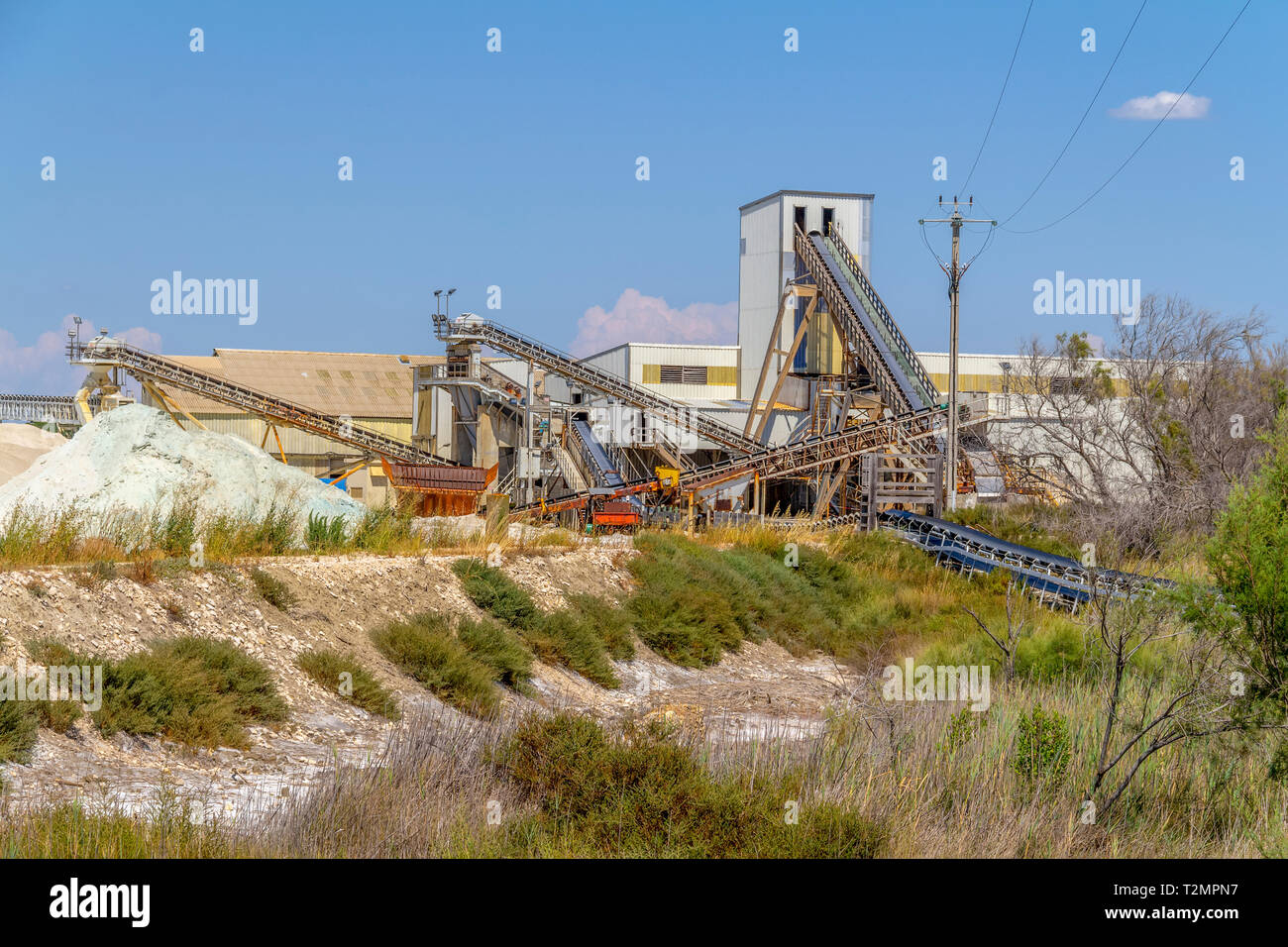 Salt production in france hi-res stock photography and images - Alamy