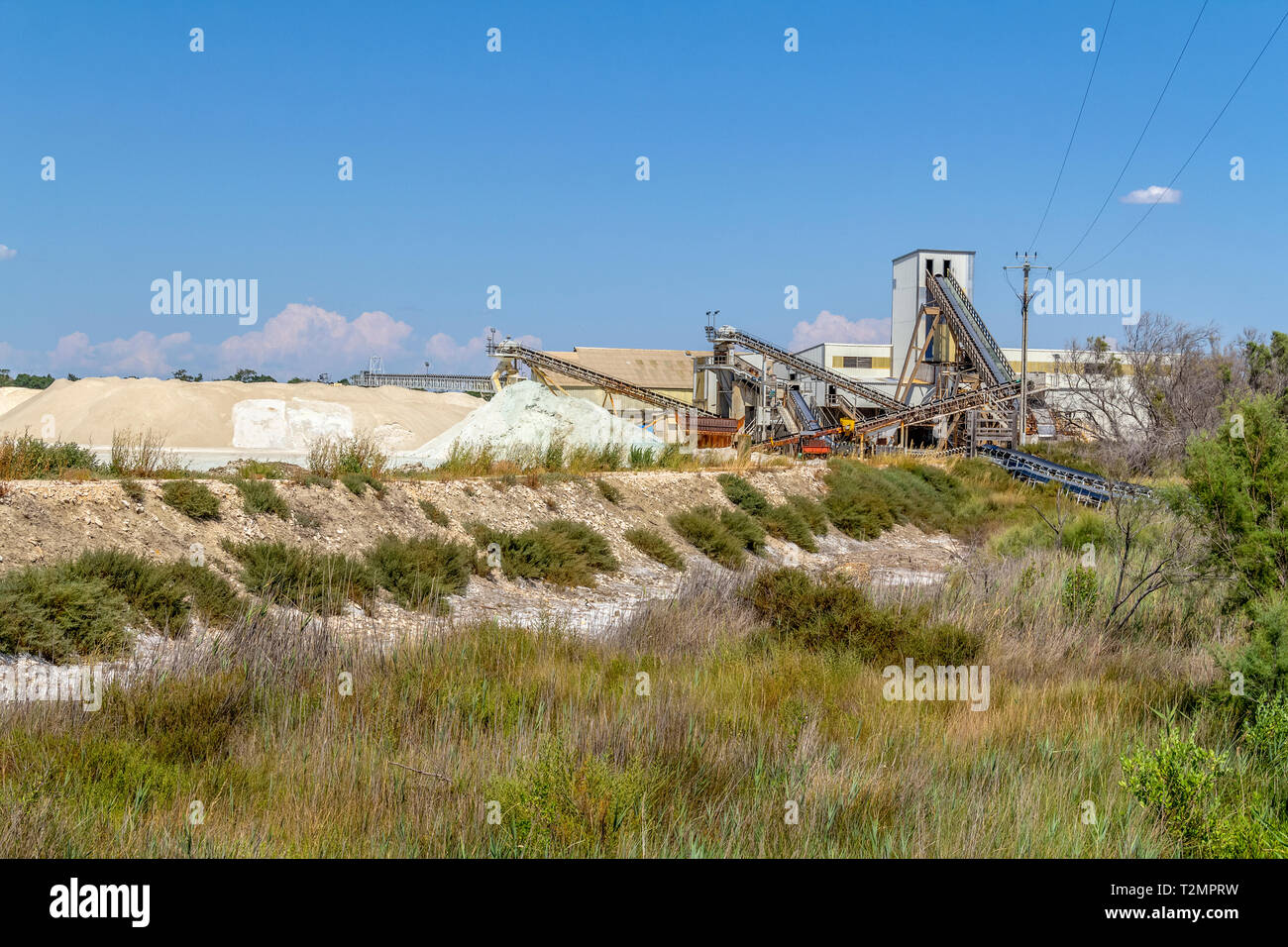 Salt production in france hi-res stock photography and images - Alamy
