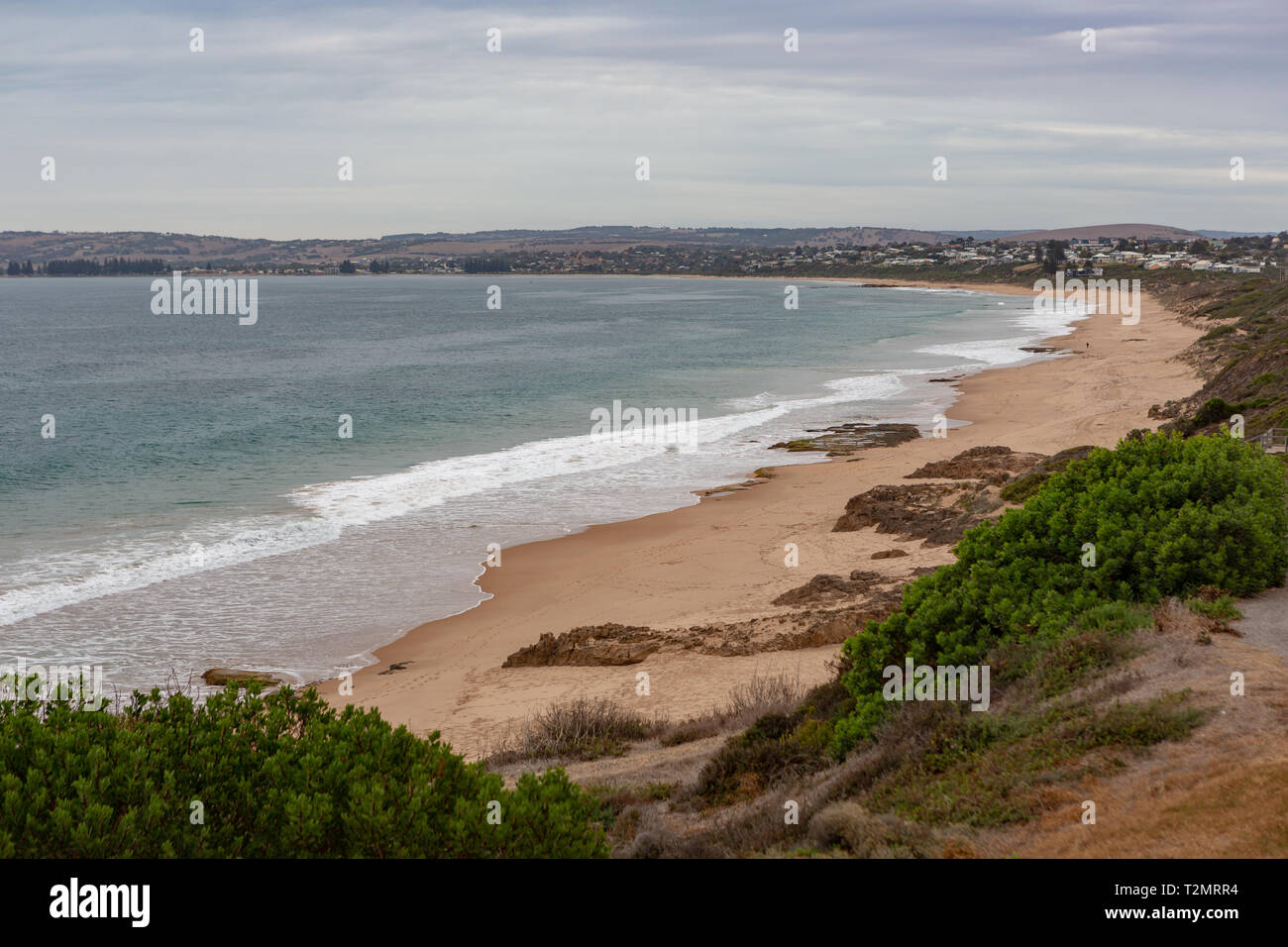 Knights beach located at Port Elliot on the fleurieu peninsula south ...