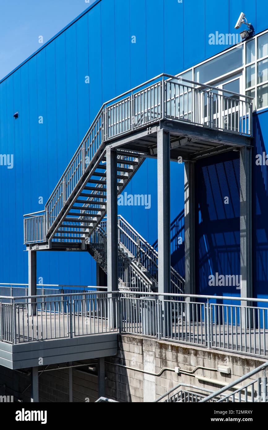 Fire evacuation of building hi-res stock photography and images - Alamy