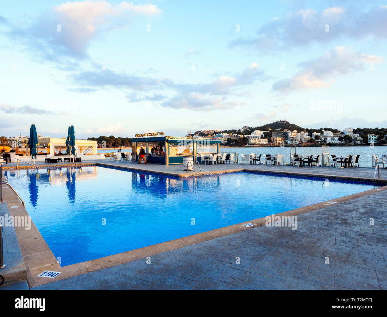 Santa in pool hi-res stock photography and images - Alamy